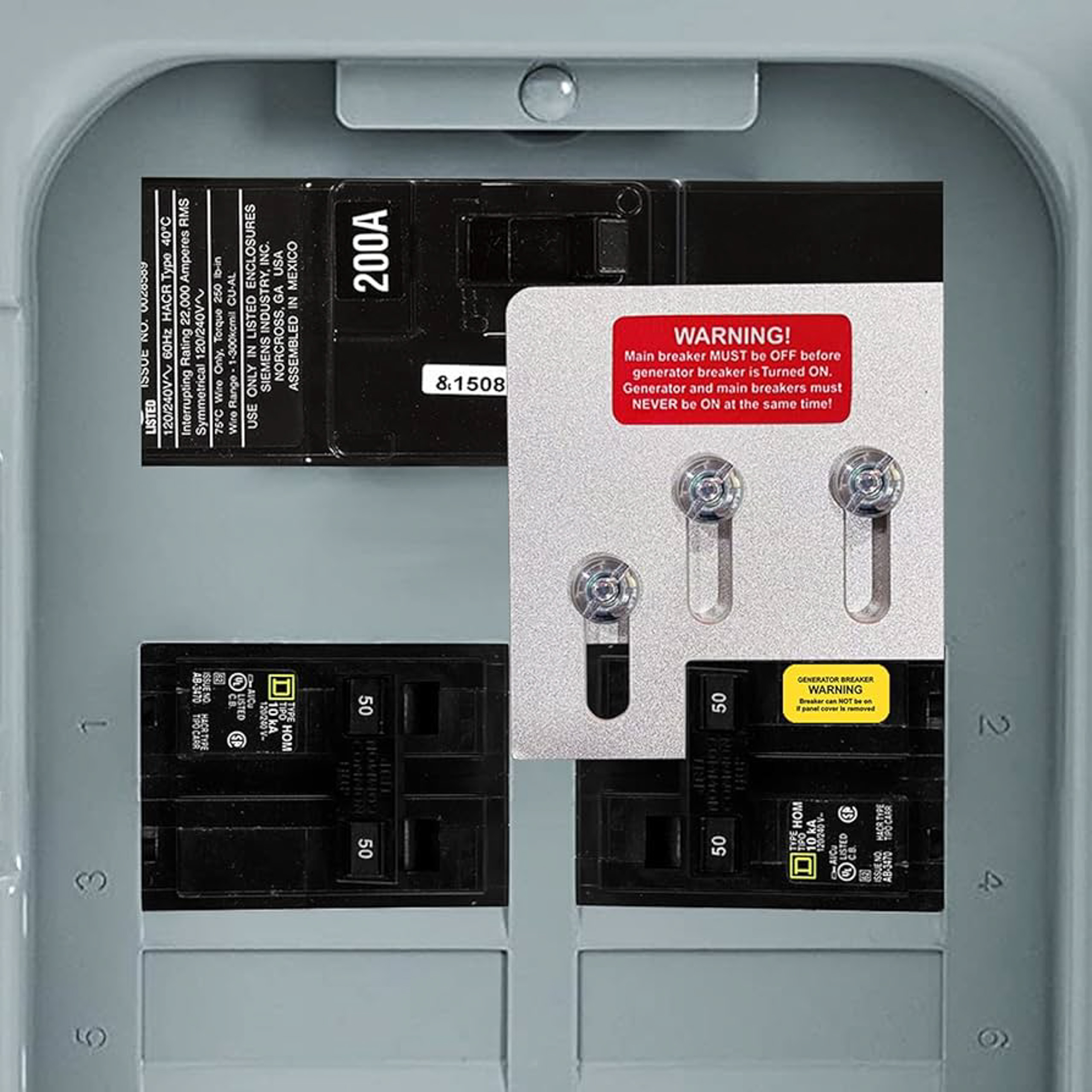 Portable Generator Interlock Kits - Long Electric